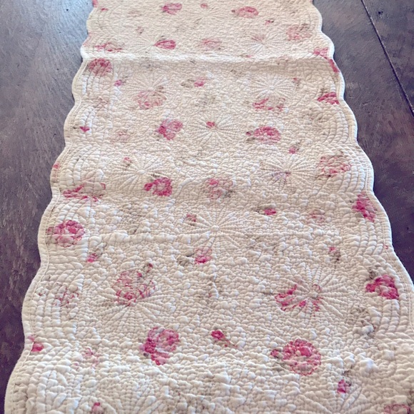 Accents | Quilted Roses Table Runner | Poshmark